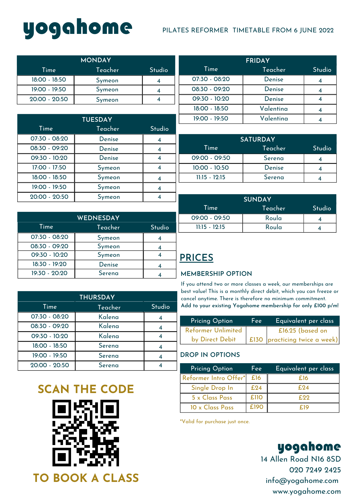 NEW REFORMER PILATES CLASSES, TEACHERS AND MEMBERSHIP! | Yogahome